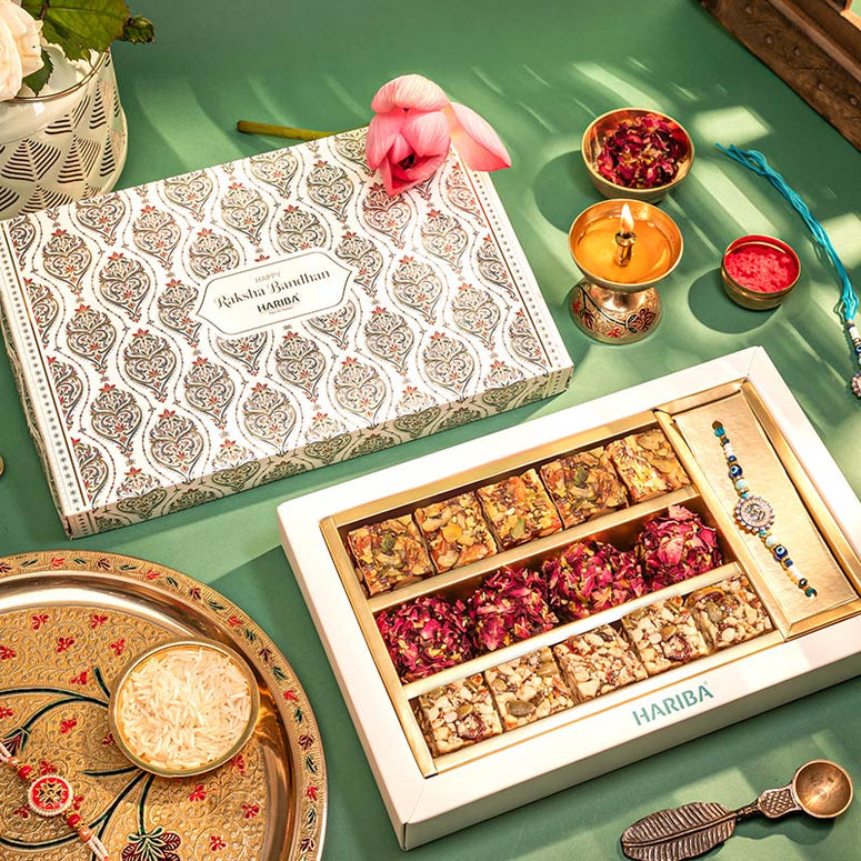 Buy Dry Fruit Punch | Kaju Katli Sweet Online | A2 Gir Cow Ghee ...